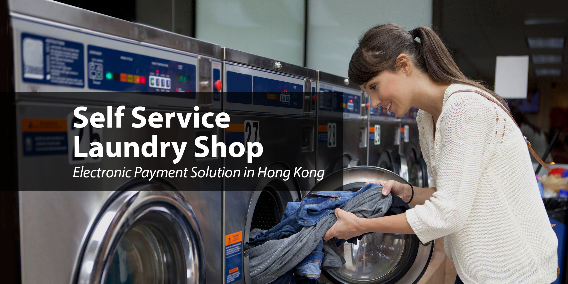 See how our T300 Unattended used in laundry shop. | SPECTRA Technologies